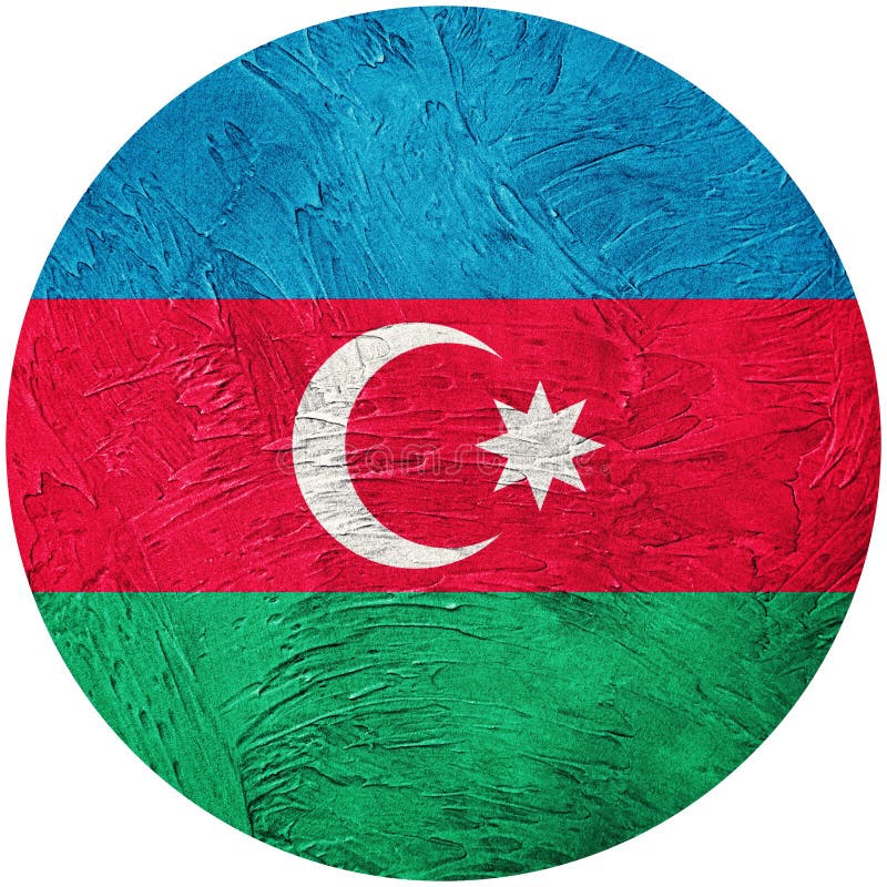 Grunge Azerbaijan Flag. Azerbaijan Button Flag Isolated on White Stock ... Grunge Azerbaijan Flag. Azerbaijan Button Flag Isolated on White Stock ...
