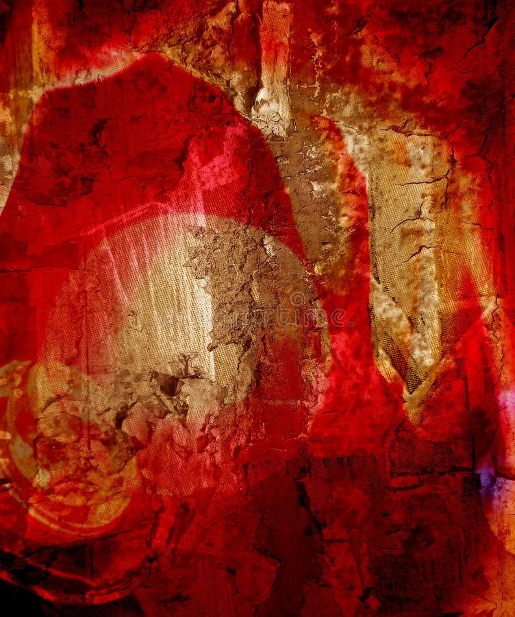 Funky Pop-art Seventies Background Stock Illustration - Illustration of ...