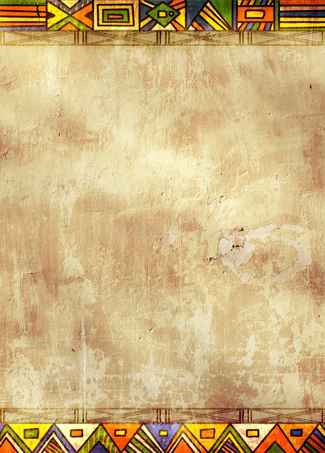 African Clipart Borders