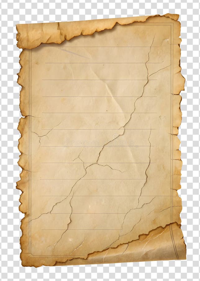 Old Brown Paper Texture Background Isolated on Transparent and White ...