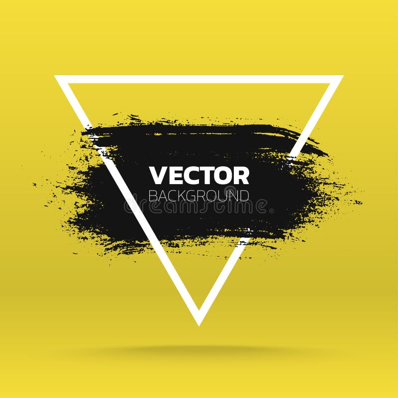 Logo Brush Triangle Stock Illustrations – 1,218 Logo Brush Triangle ...