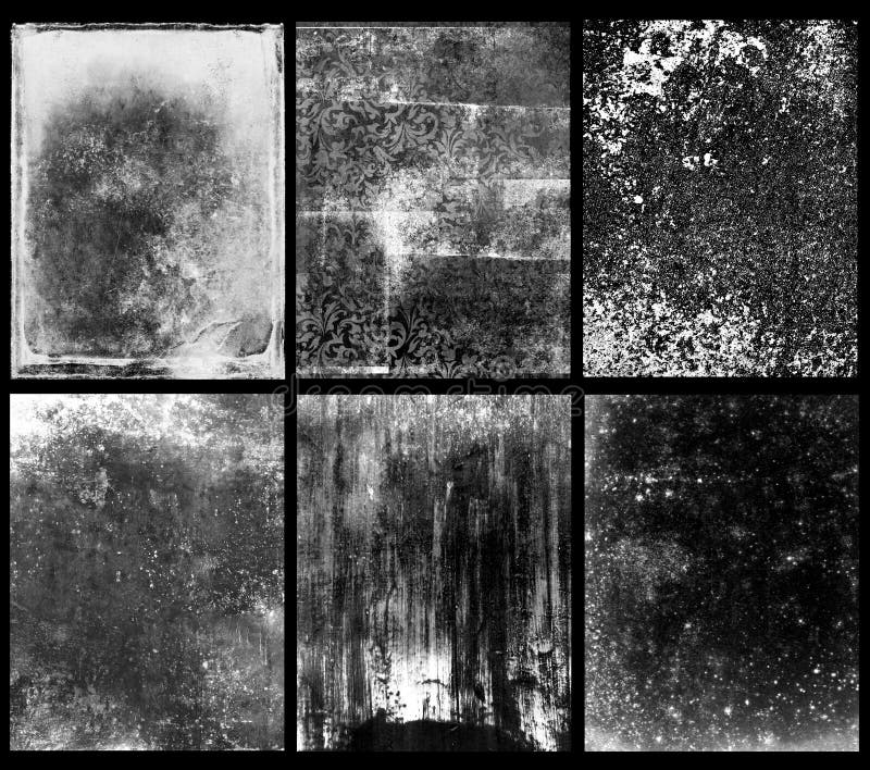 Grunge Background Compilation. Cracked Structure Effect. Rough Grunge ...