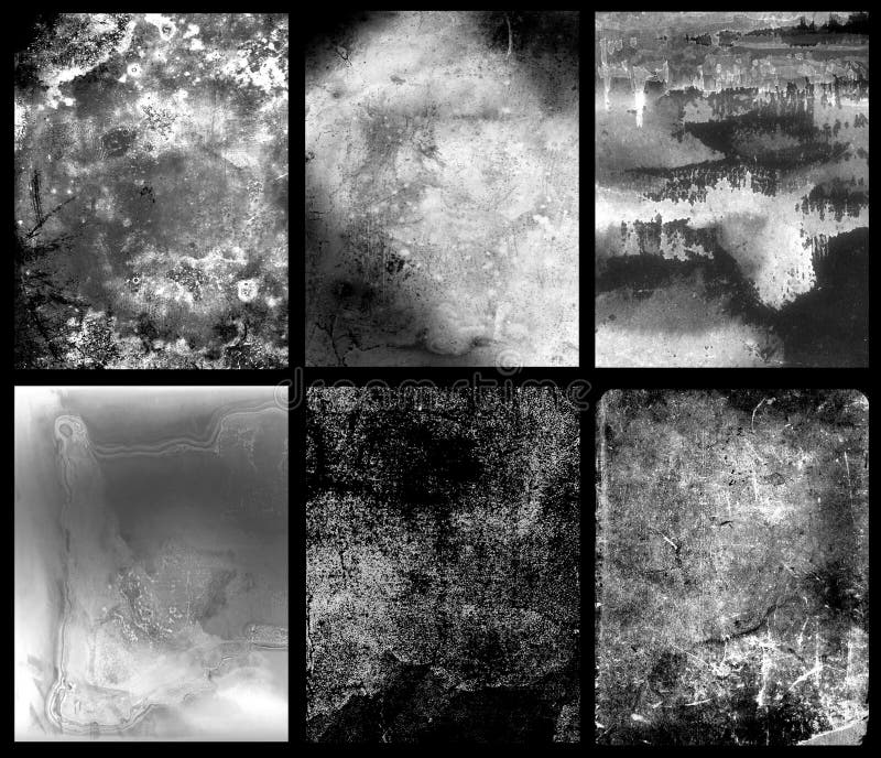 Grunge Background Compilation. Cracked Structure Effect. Rough Grunge ...