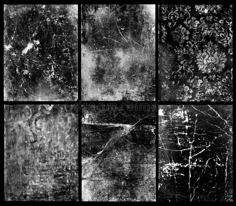 Grunge Background Compilation. Cracked Structure Effect. Rough Grunge ...