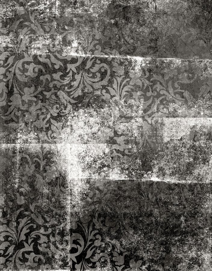 Grunge Background. Cracked Structure Effect. Rough Grunge Pattern ...