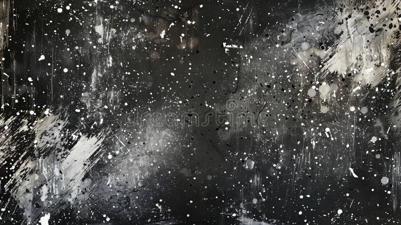 Grunge Background with a Dark, Gritty Texture, Featuring Splatters of ...