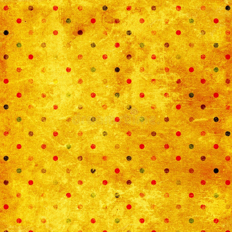 Grunge Background with Dots Pattern Stock Illustration - Illustration ...