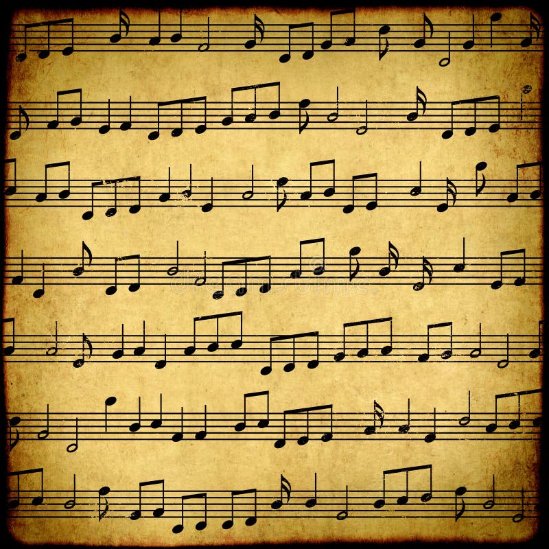 Treble Clef Parchment Stock Illustrations – 66 Treble Clef Parchment ...