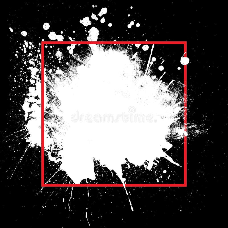 Grunge splatter stock vector. Illustration of grunge, paint - 8068305