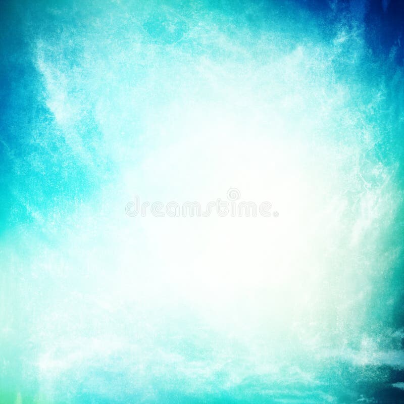 Grunge Background, Turquoise Beautiful Sky Texture Stock Photo - Image ...