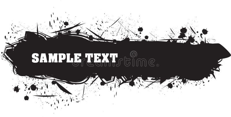 Grunge banner stock vector. Illustration of blemish, concept - 15008521