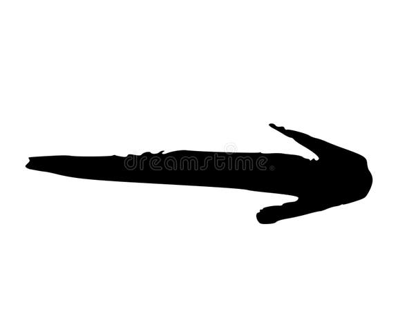 Grunge black arrow stock vector. Illustration of cursor - 302332587