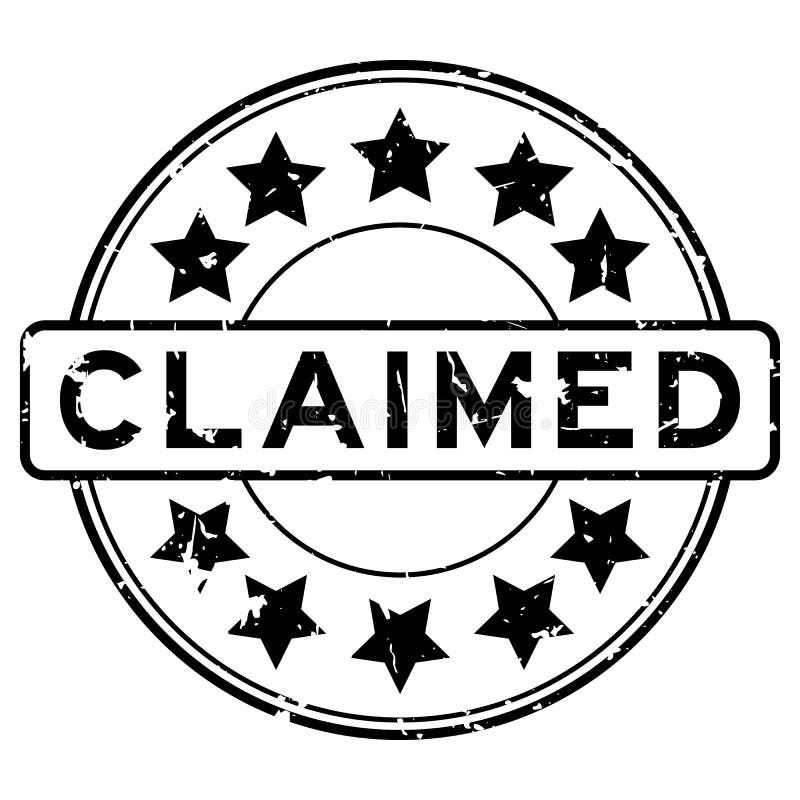 Red Grunge Claimed Stamp Template Vector Stock Vector - Illustration of ... Red Grunge Claimed Stamp Template Vector Stock Vector - Illustration of ...