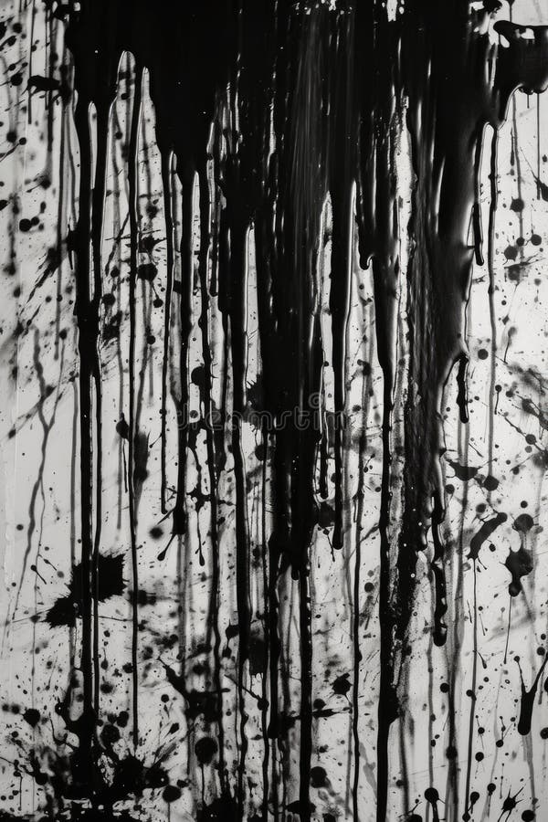 Grunge Black Marks on White Background for Edgy Designs. Stock ...