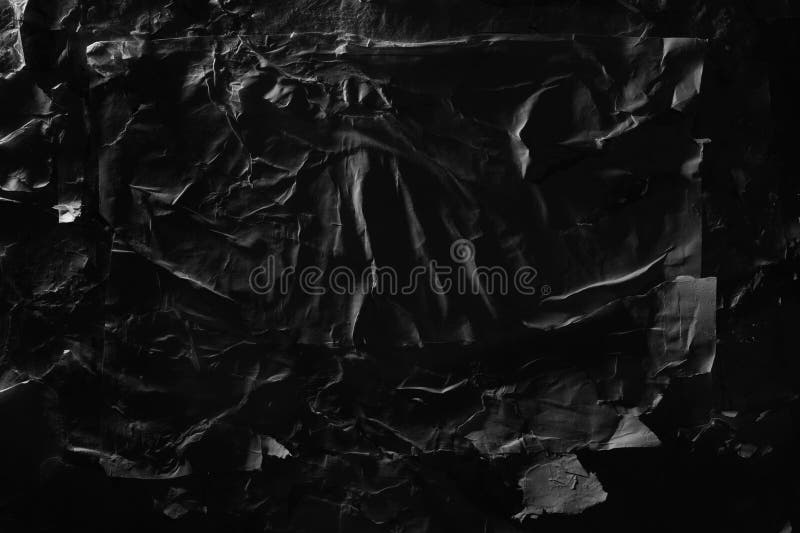 Grunge Black Poster Paper Texture Background Stock Image - Image of ...
