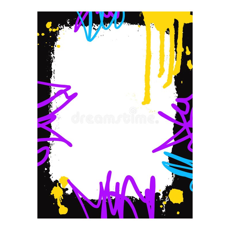 Graffiti Spray Art Mockup Stock Illustrations – 852 Graffiti Spray Art ...