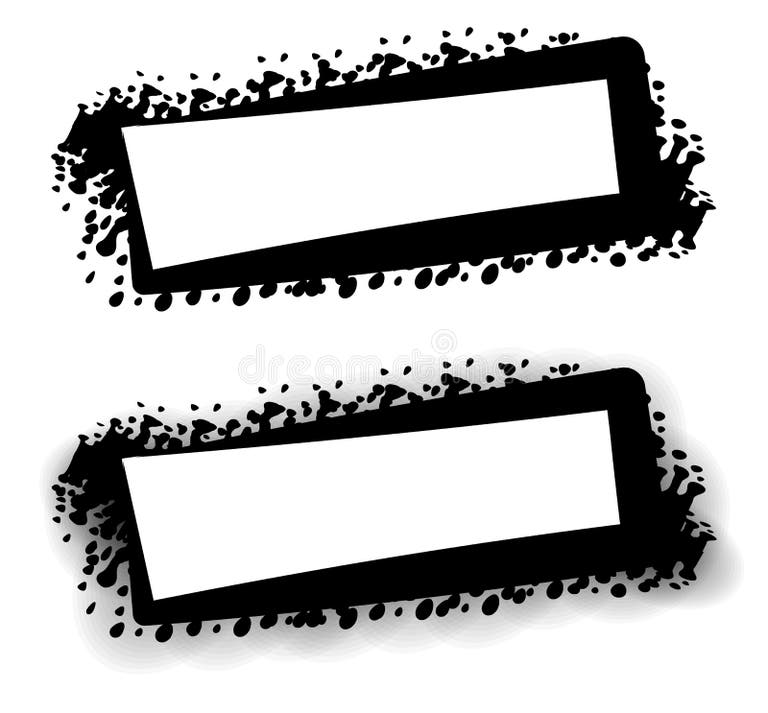 Grunge Black Web Page Logo stock illustration. Illustration of blotches ...