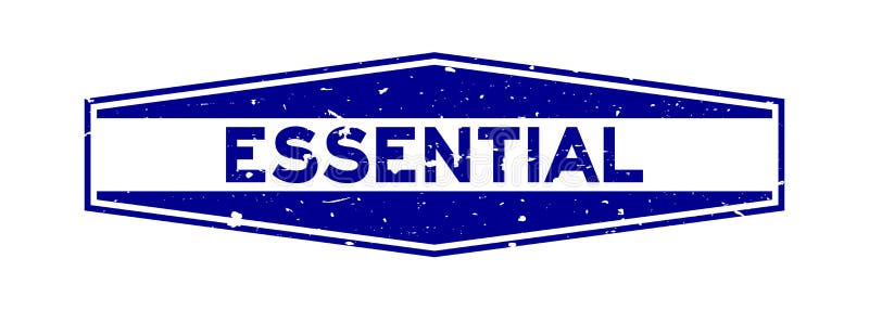 Essential Word Round Red Stamp Vital Integral Product Service Stock ...