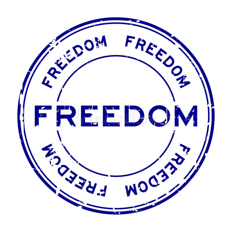 Blue Freedom Wings Emblem. Heraldic Coat of Arms Decorative Logo Stock ...