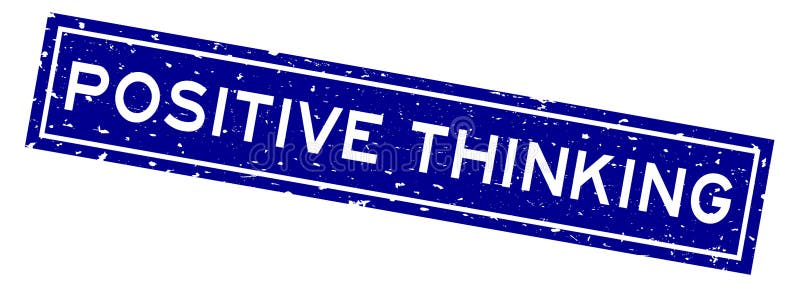 Positive Attitude Blue Stamp Stock Illustrations – 18 Positive Attitude ...