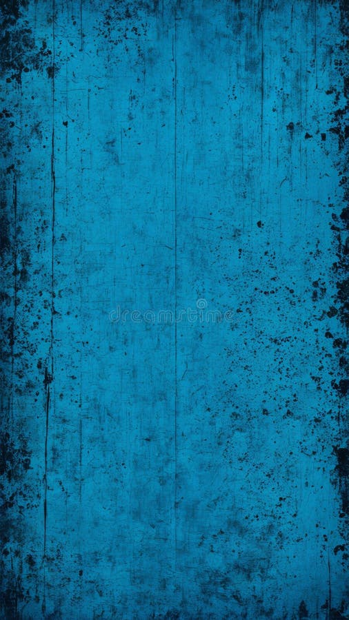 Grunge Blue Textured Vertical Background with Black Distressed Border ...