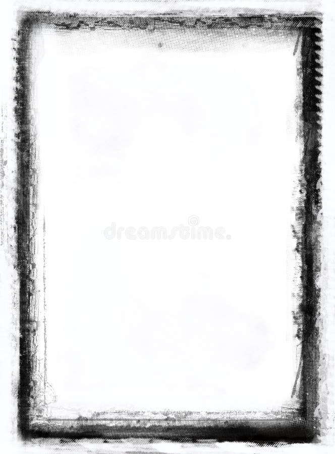 Grunge border stock illustration. Illustration of retro - 1307902