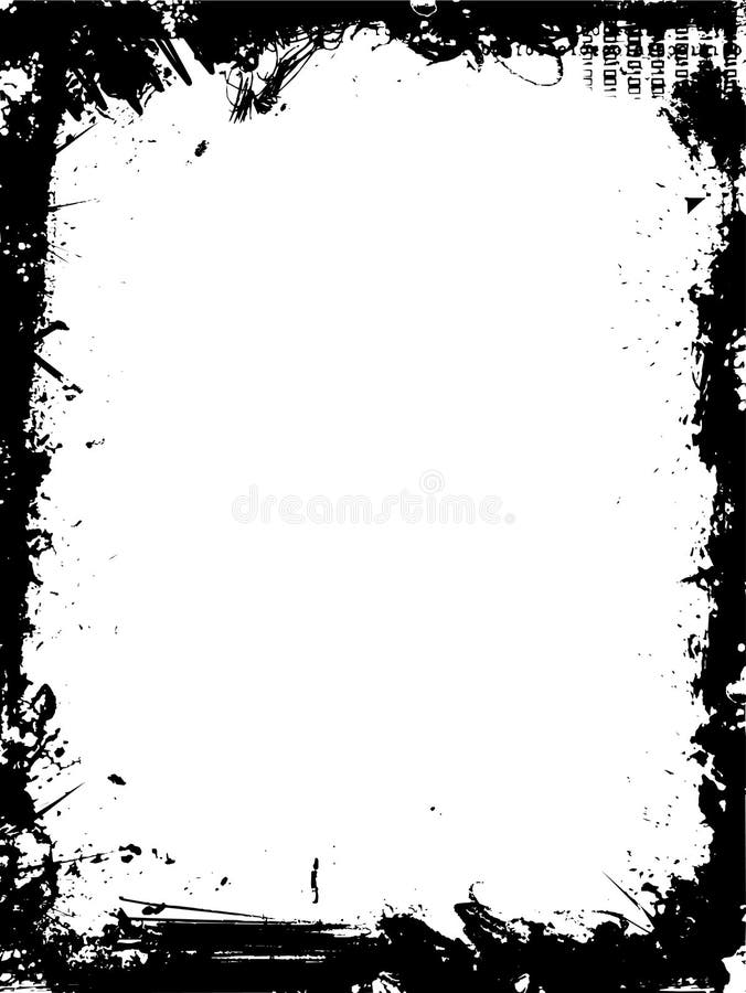 Grunge border stock vector. Illustration of grunge, texture - 434459