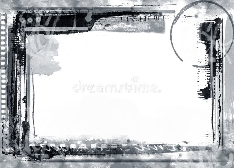 Grunge border stock photo. Image of collage, dirt, noise - 9730592