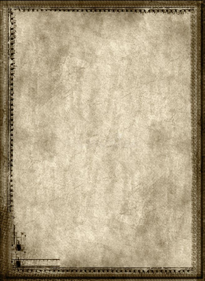 Grunge Border and Background Stock Illustration - Illustration of ...