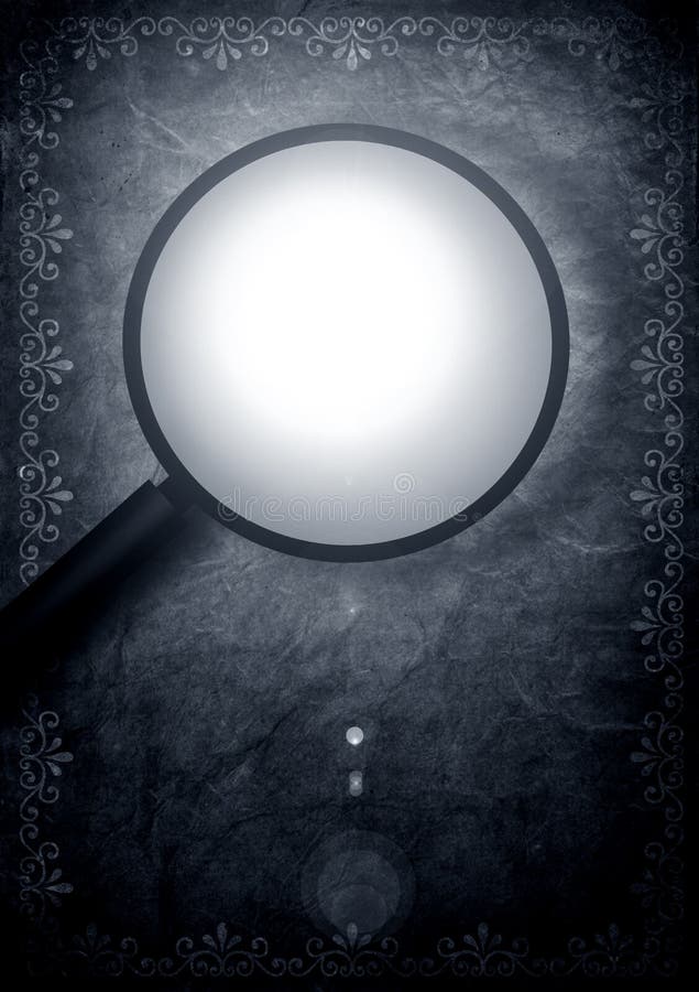 3+ Decorative border magnifying glass Free Stock Photos - StockFreeImages