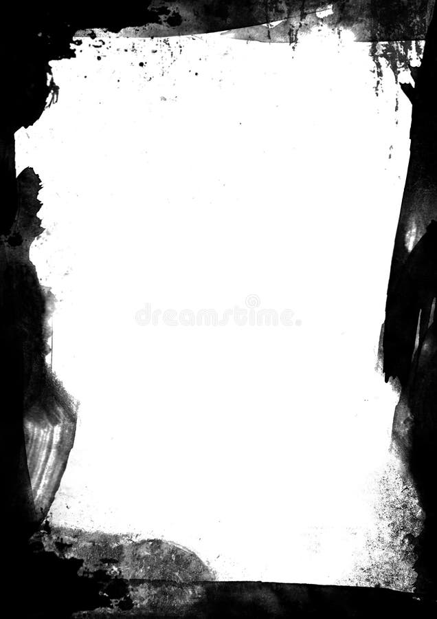 Grunge border mask stock illustration. Illustration of black - 3114747