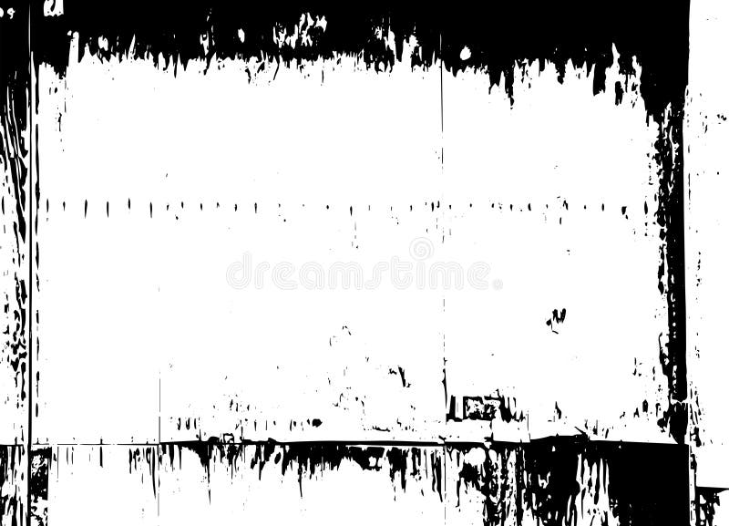 Grunge Border Vector Texture Background. Abstract Frame Overlay Stock ...