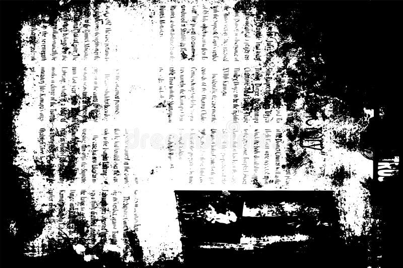 Grunge Border Vector Texture Background. Abstract Frame Overlay. Dirty ...