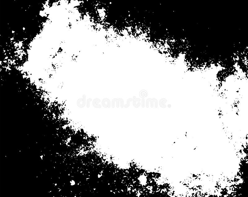 Grunge Border Vector Texture Background. Abstract Frame Overlay. Dirty ...