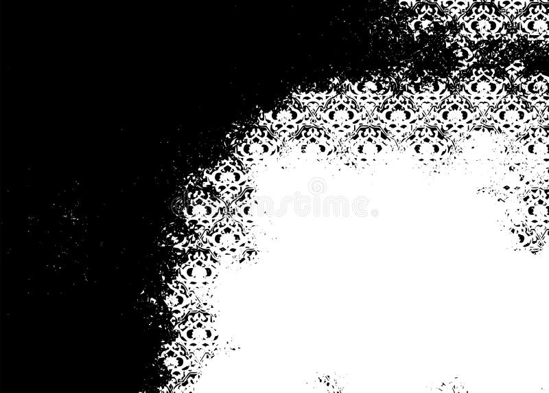 Grunge Border Vector Texture Background. Abstract Frame Overlay. Dirty ...