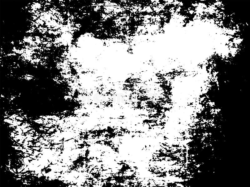 Grunge Border Vector Texture Background. Abstract Frame Overlay. Dirty ...