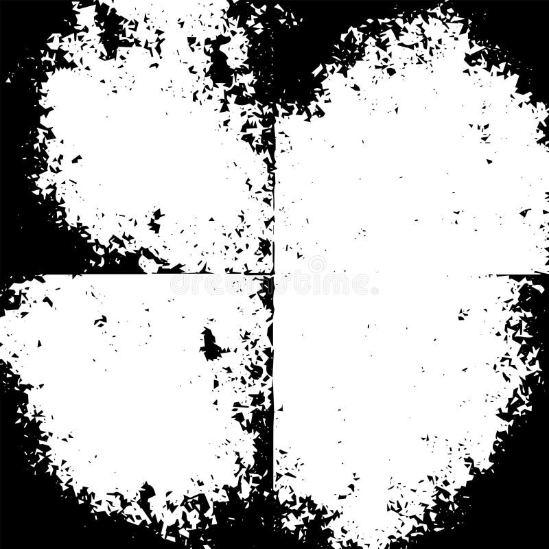 Grunge Border Vector Texture Background. Abstract Frame Overlay. Dirty ...