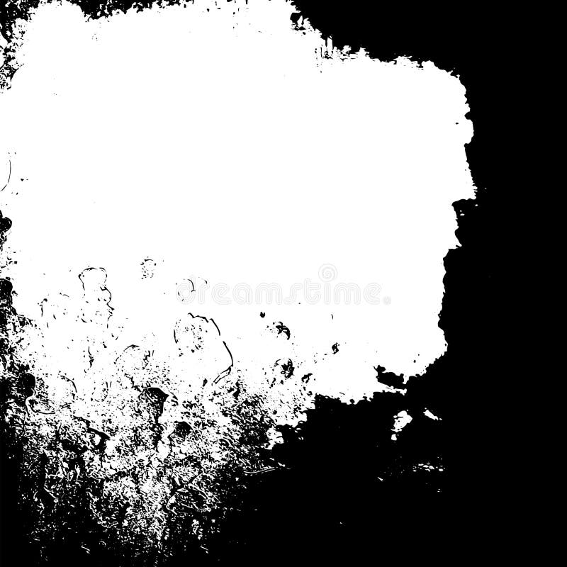 Grunge Border Vector Texture Background. Abstract Frame Overlay Stock ...