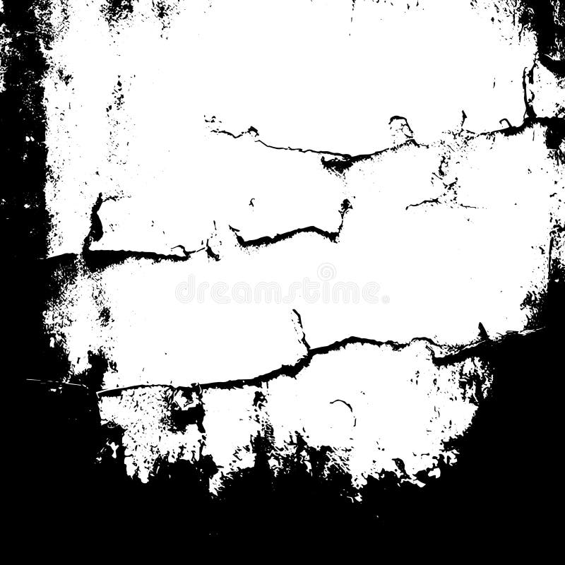 Grunge Border Vector Texture Background. Abstract Frame Overlay. Dirty ...