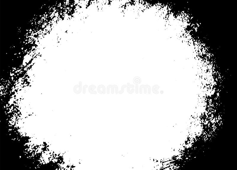 Grunge Border Vector Texture Background. Abstract Frame Overlay Stock ...