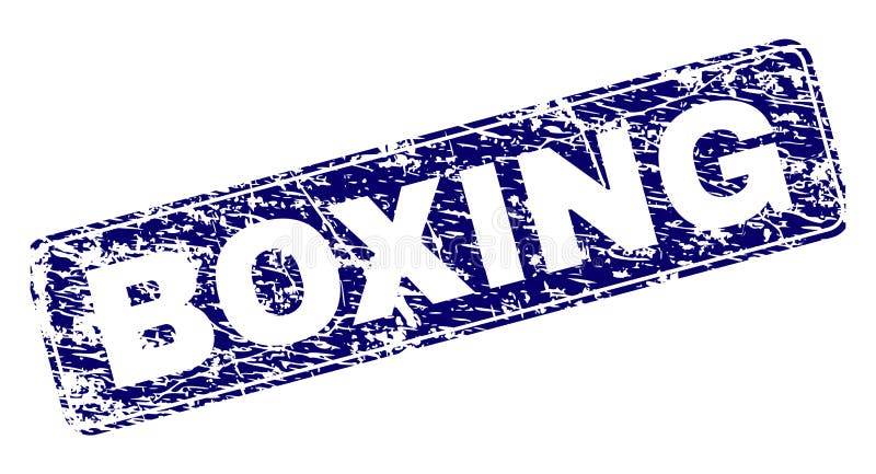 Boxing day stamp stock vector. Illustration of vector - 136953014