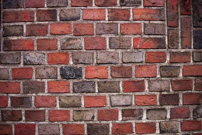 Grunge brick wall stock photo. Image of wallpaper, pared - 185681898