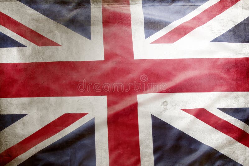 Grunge British flag stock image. Image of patriotic - 333537217
