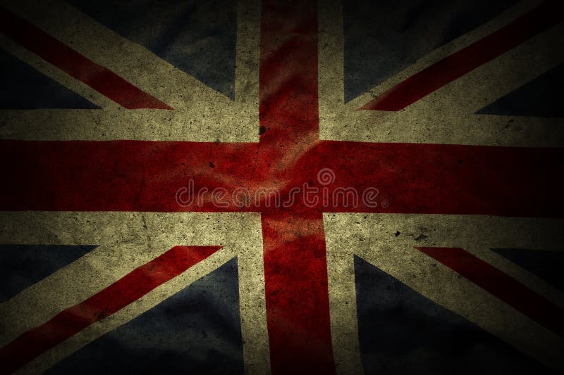 Grunge British flag stock photo. Image of united, weathered - 347974358