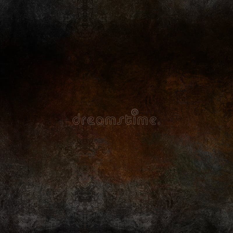 Grunge Brown Marble Effect Horror Background, Grey Mist Texture Rusty ...