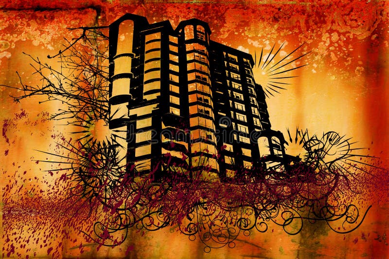 Grunge Building Picture. Image: 3644955