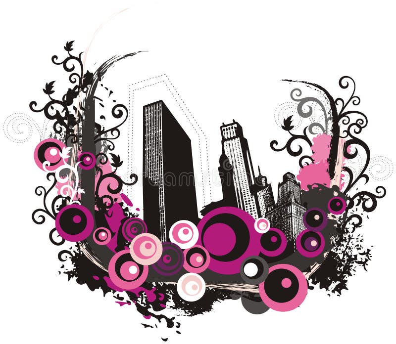 Grunge ruins stock vector. Illustration of vector, ruin - 434460