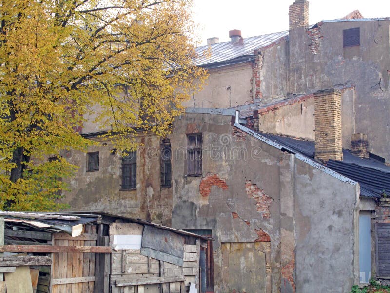 Grunge Building Structures stock photo. Image of property - 64990220