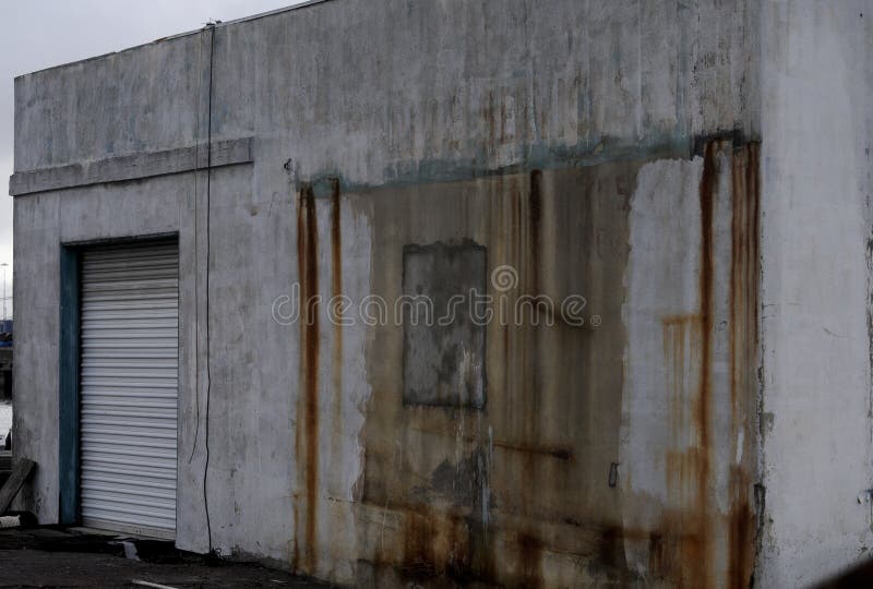 Grunge building stock image. Image of rust, rusty, windows - 47776437