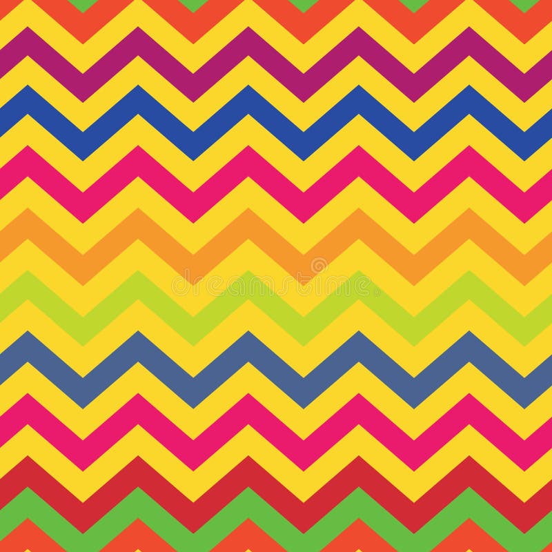 Thank You Card. Zigzag Pattern Seamless Texture with Label. Vector ...